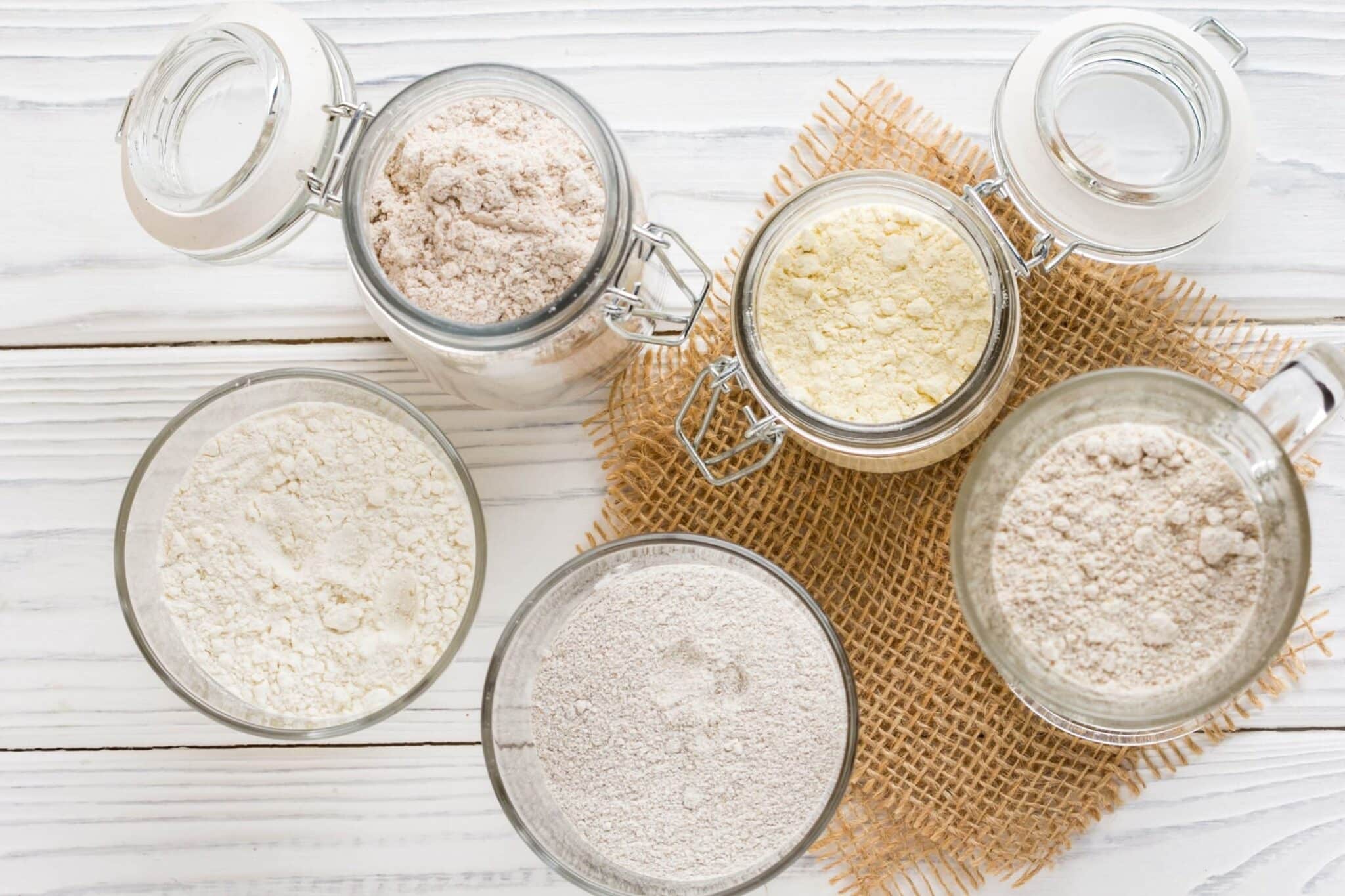 Harinas integrales: Opciones saludables de alimentación