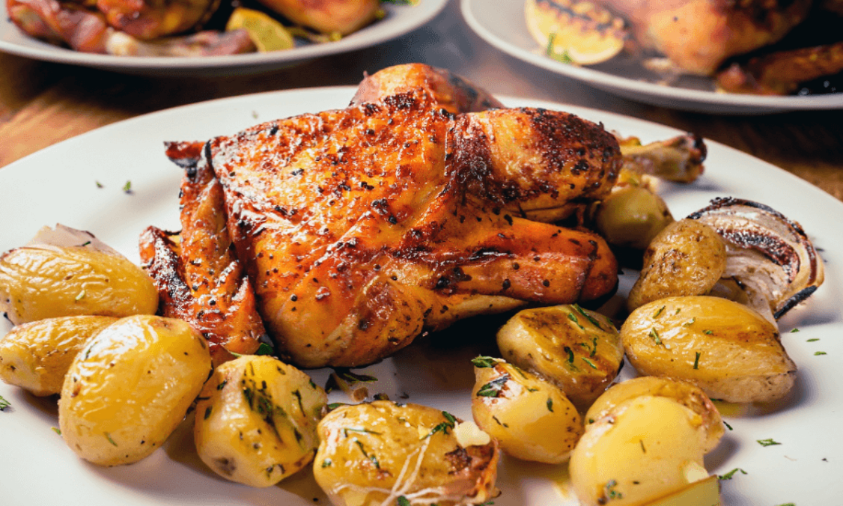 Pollo Con Papas