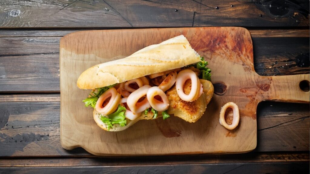 Receta del Bocadillo de Calamares - Comida Callejera Española