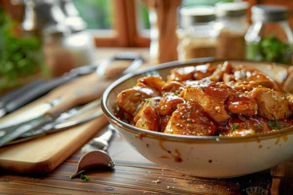 ¡Receta fácil y deliciosa de pollo BBQ! | Mandolina