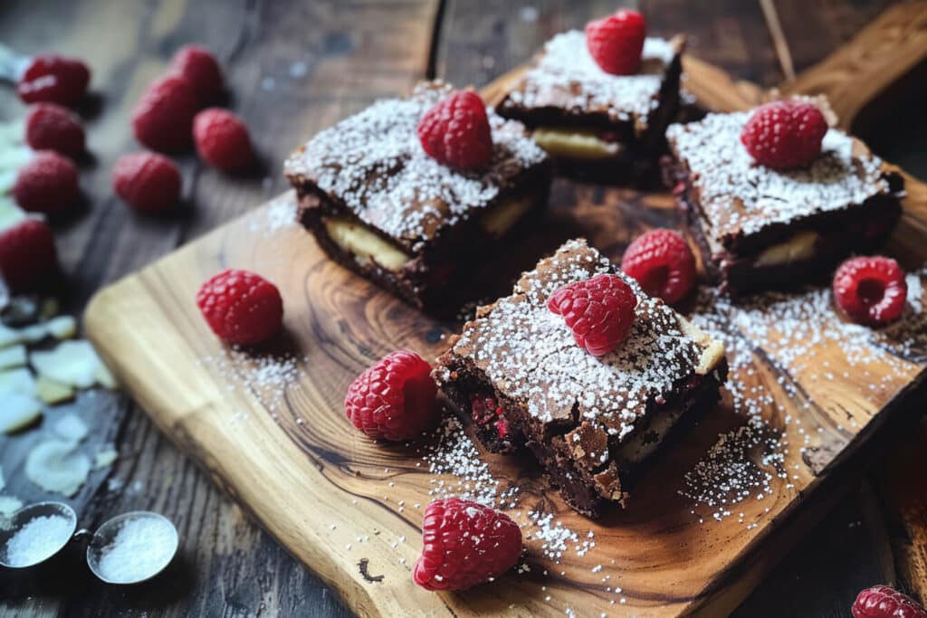 Brownie de Chocolate Blanco| Mandolina